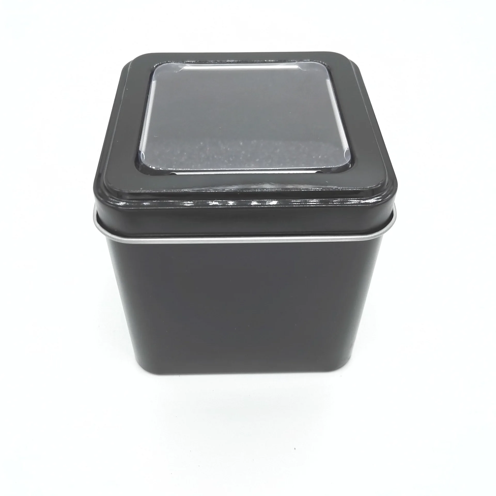 Square Black Iron Box Watch Iron Box Window Iron Box Can Be Customized ...
