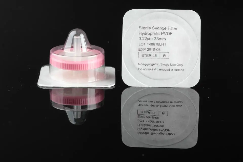 Membrane Syringe Filters - Sterile, 0.22 Micron Precision