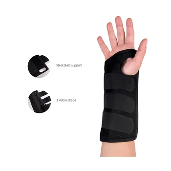 Relieve Wrist Fracture And Sprain Pain Fixation Belt Arm Hand Support ...