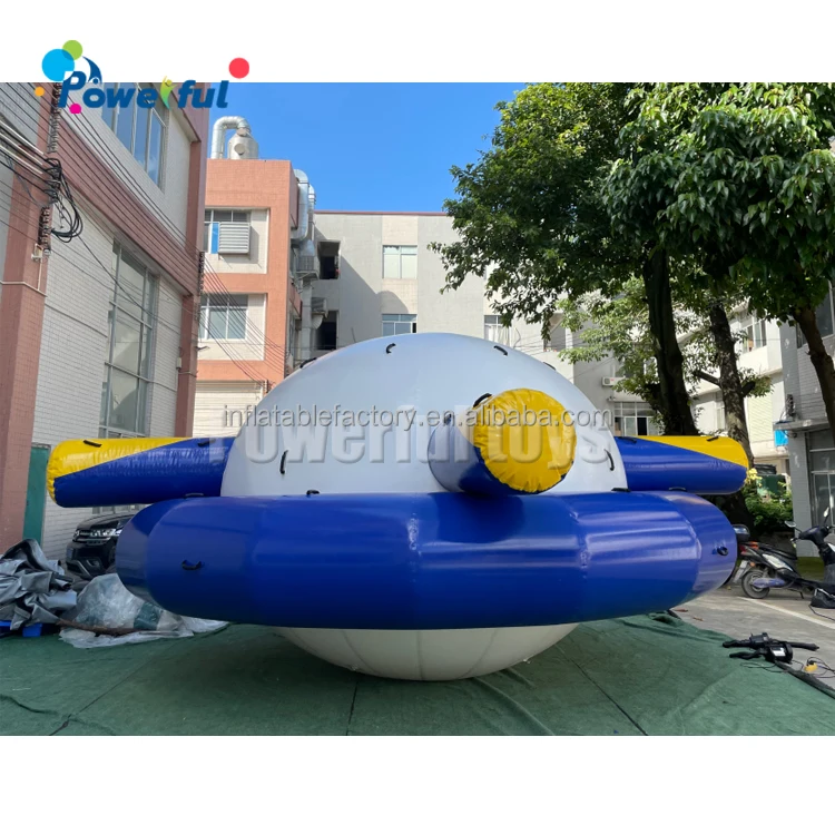Water Games Flying Towable Ufo Inflatable Water Floating Saturn Rocker ...