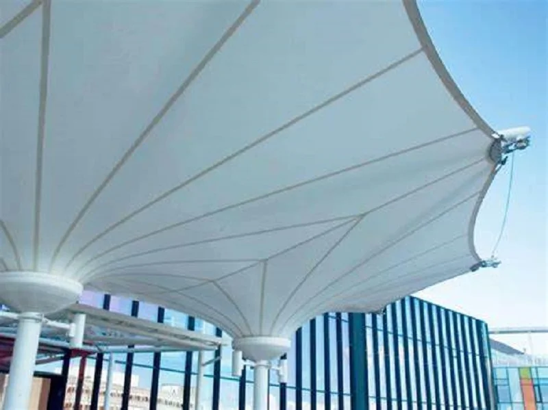 Pvdf Coated Tent Fabric Pvdf Tensile Membrane Structure - Buy Tent ...