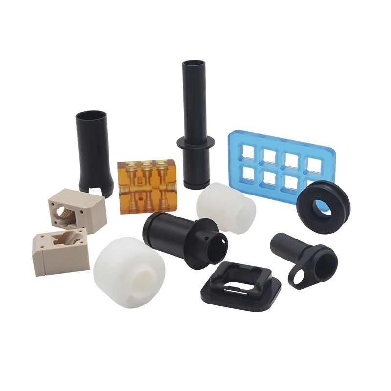 Professional Custom Cnc Turning Black Pom Delrin Acetal Plastic Parts ...