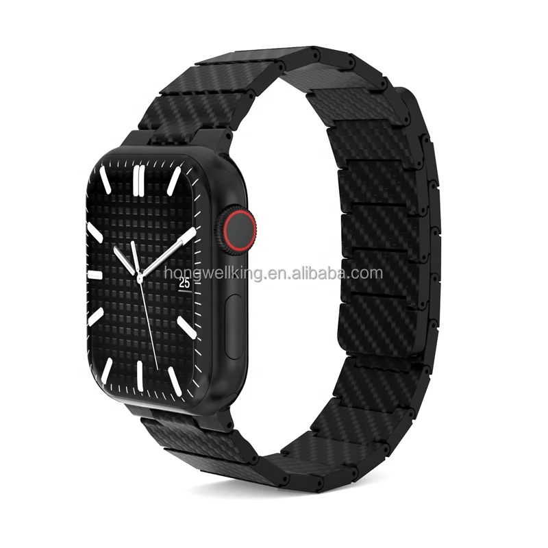 2023 New Arrival Easy To Wear Custom Magnetic Carbon Fiber Apple Watch ...