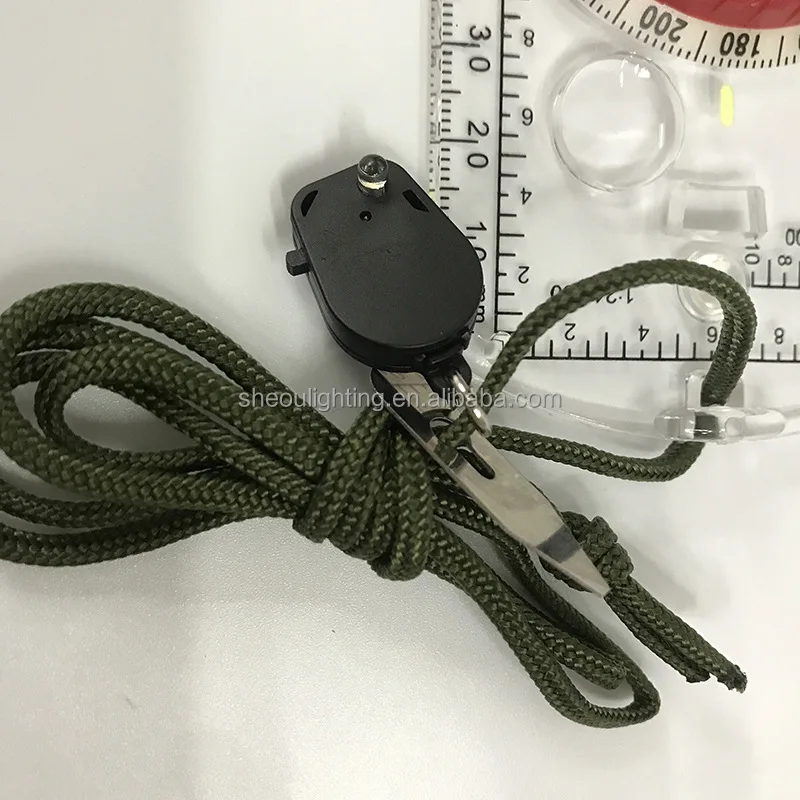 Survival Navigation Compass Sighting Compass With Mirror - Adjustable ...