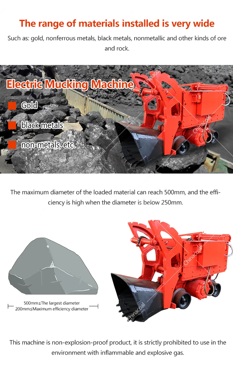 Underground Hydraulic Pneumatic Mining Rock Crawler Mucking Loader For Sale - Buy Tunnel Rock ...