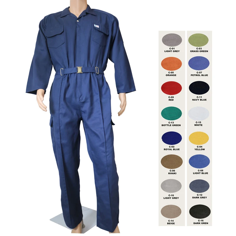 FLYTON Safety Protective Mens Construction Workwear Coveralls FT-NZ01 D