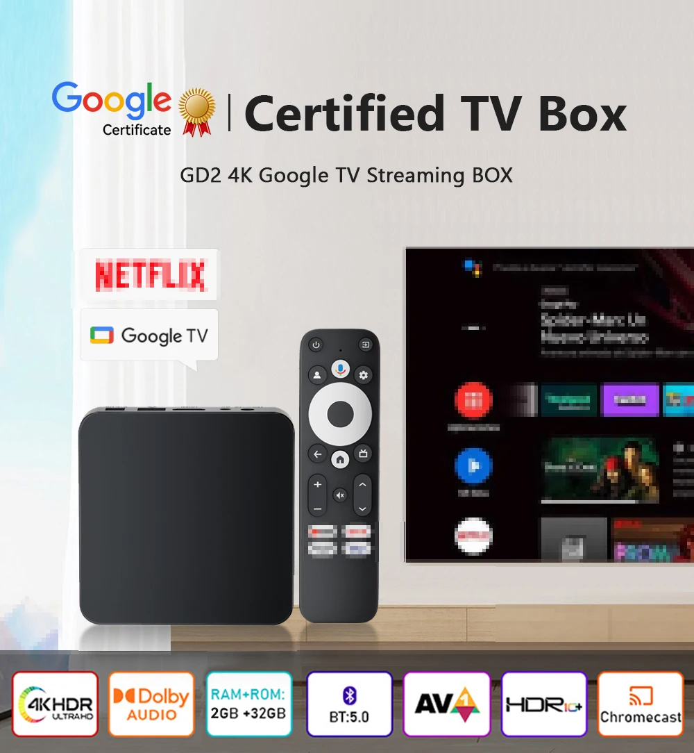 4k Android Tv Box With Amlogic S905y4 & Quad Core, Oem