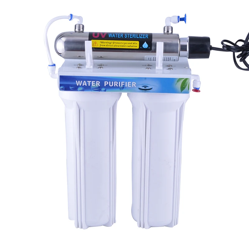 NW-PR202UV 3 Stages under Sink UV Ultraviolet Water Filter - 400 GPD