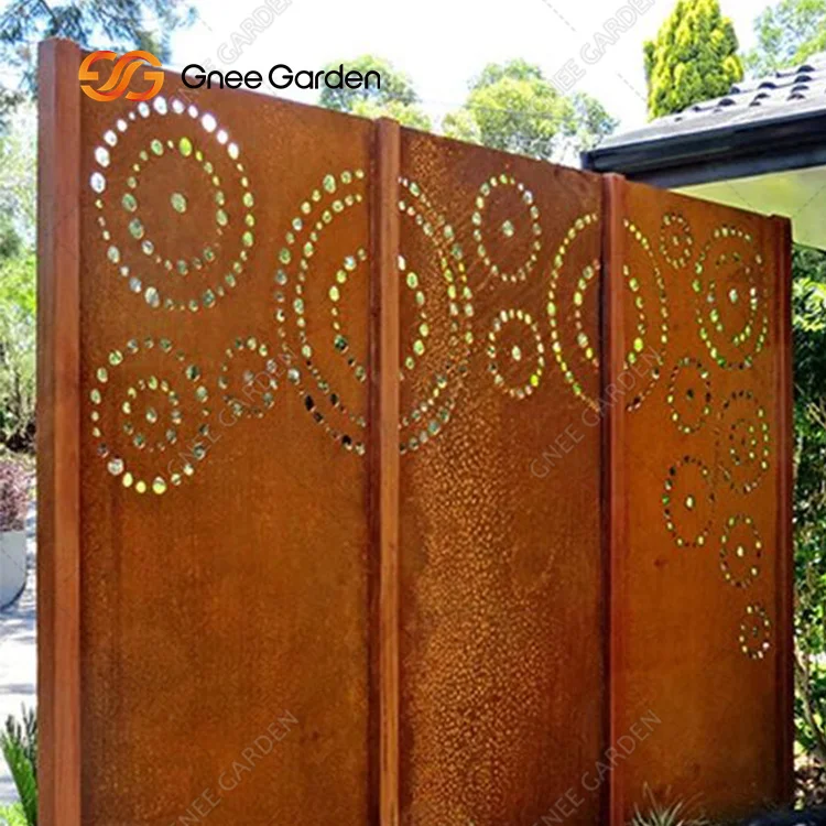 Outdoor Corten Steel Screen Corten Steel Rust Screen Corten Steel ...