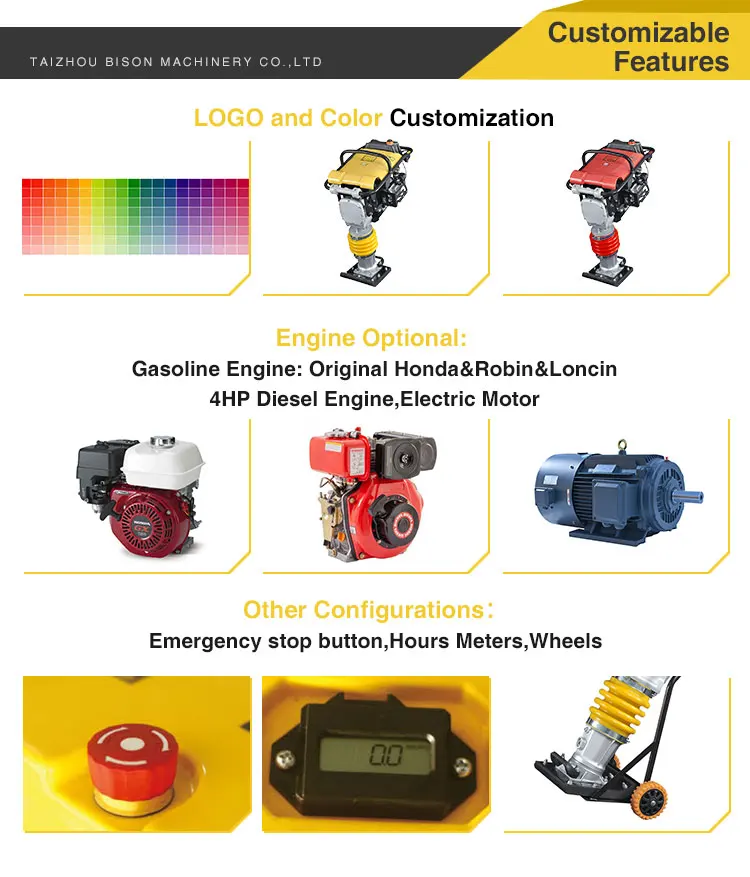 Bison Robin Jumping Jack Compactor For Sale - Buy Jumping Jack ...