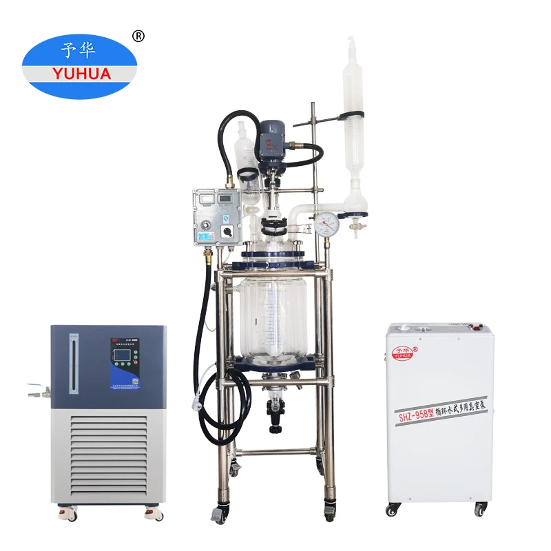 Yuhua Quartz Bench Top Alcohol Distillation Glass Reactor Tube - Buy ...