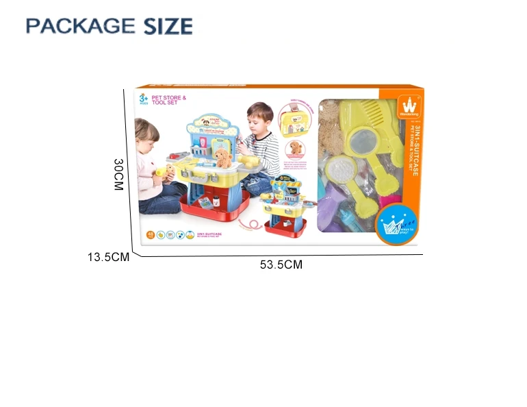 Unisex Kids Pretend Play Workbench Toy Set Creative Repair Toolcabinet ...