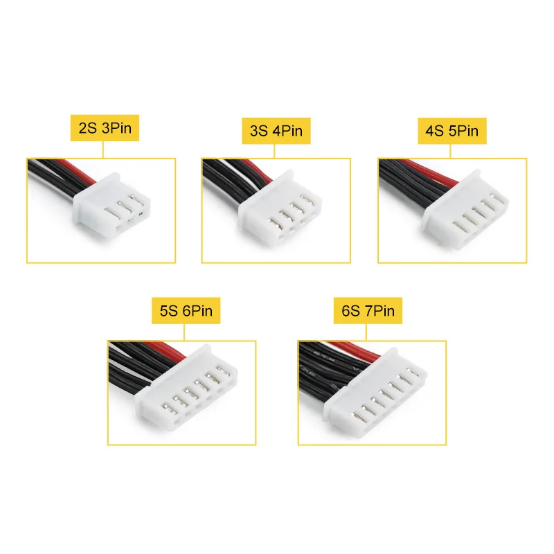 JST-XH Balance Cable - 2S to 6S Lipo Battery Connectors