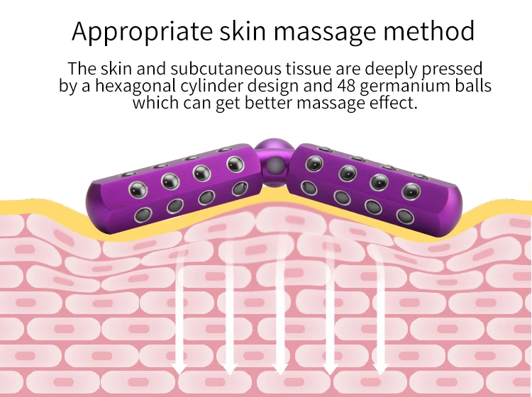 KKS AA Battery Powered Double Rollers - Y Shape Facial Lift