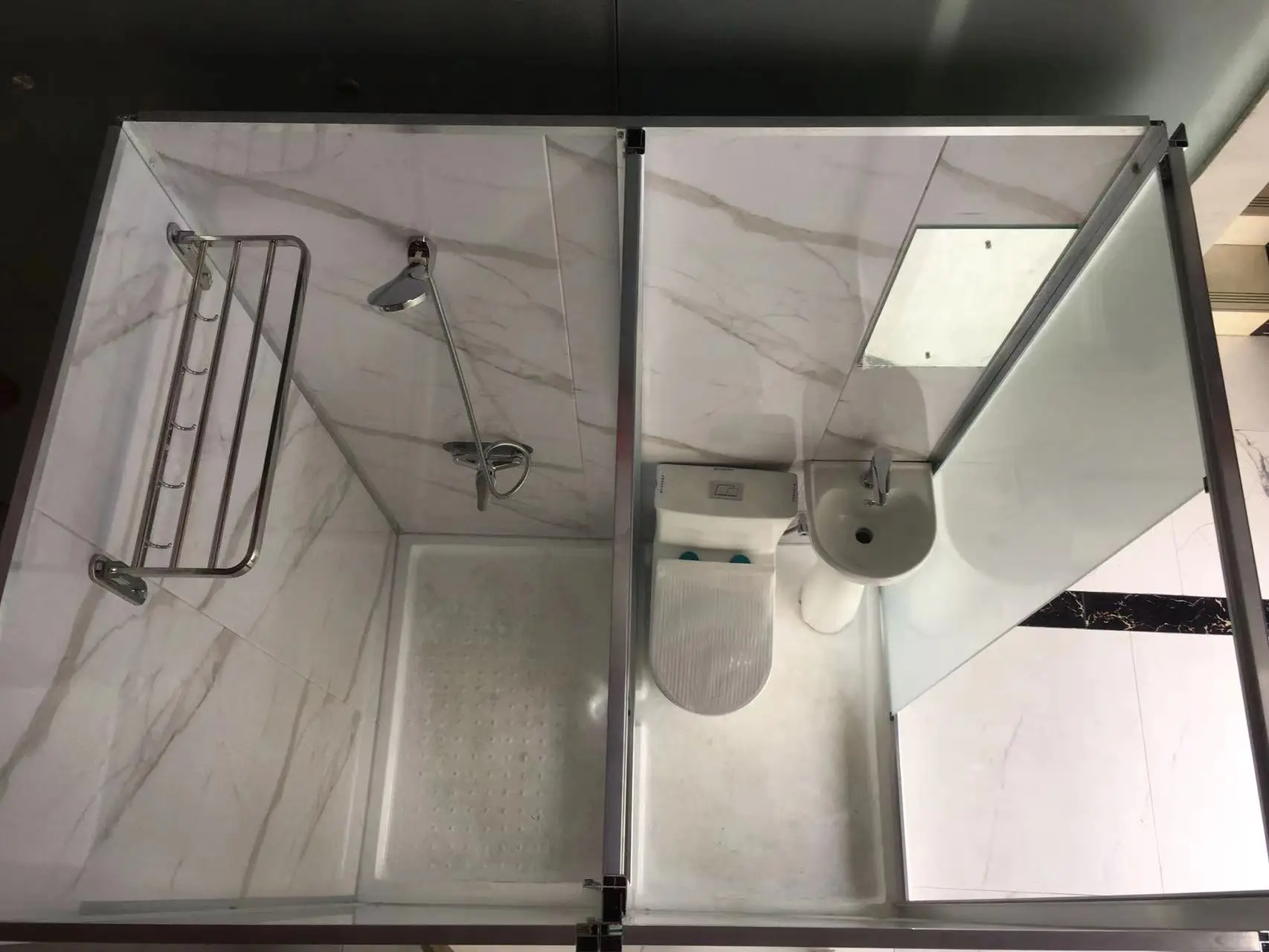 Luxury Modular Bathroom All-in-one Shower Room Integrated Shower ...