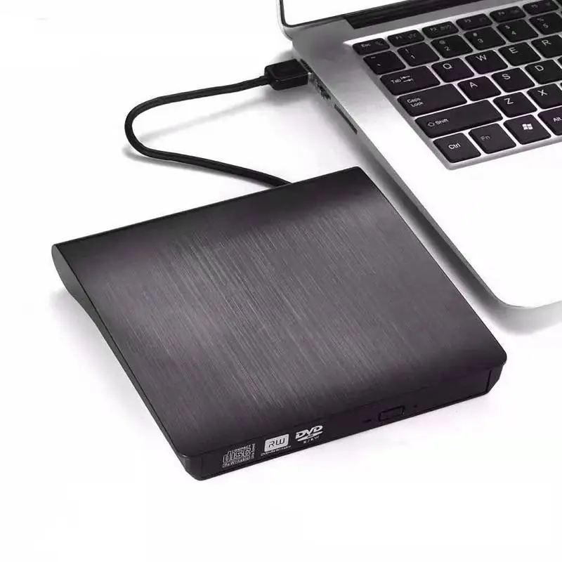USB 3.0 External DVD-RW CD-RW Burner Recorder Optical Drive Rewritable ...