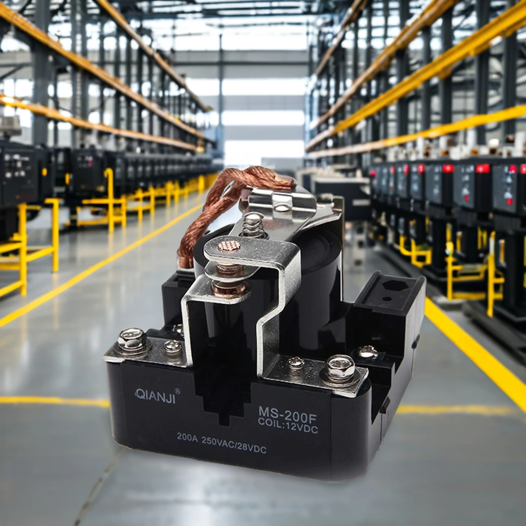 QIANJI 200A power relay 24V protection control relay switch, suitable ...