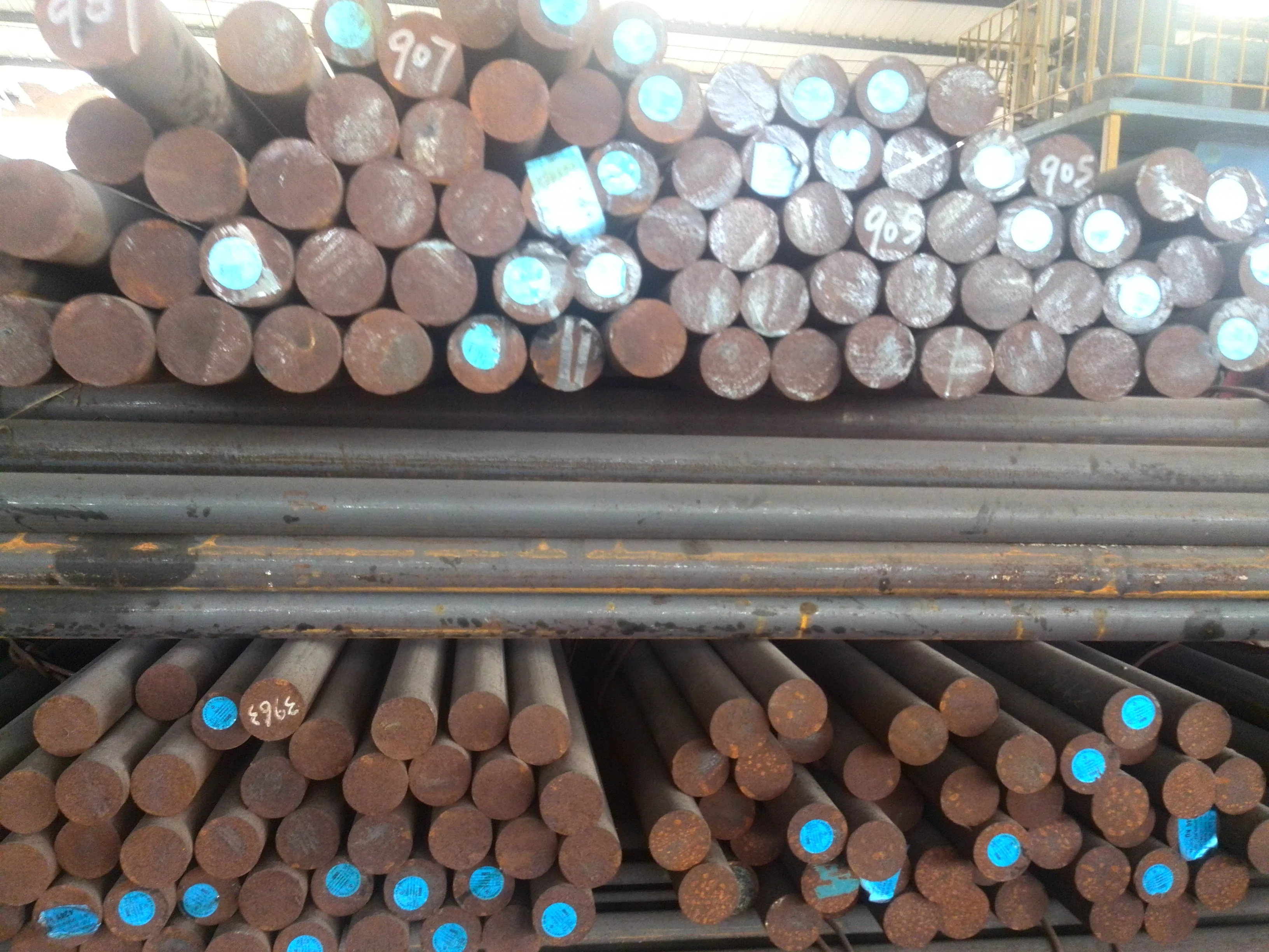 Various Grades of Steel Round Bars 10# 1020 GB ASTM Round Steel Hot ...