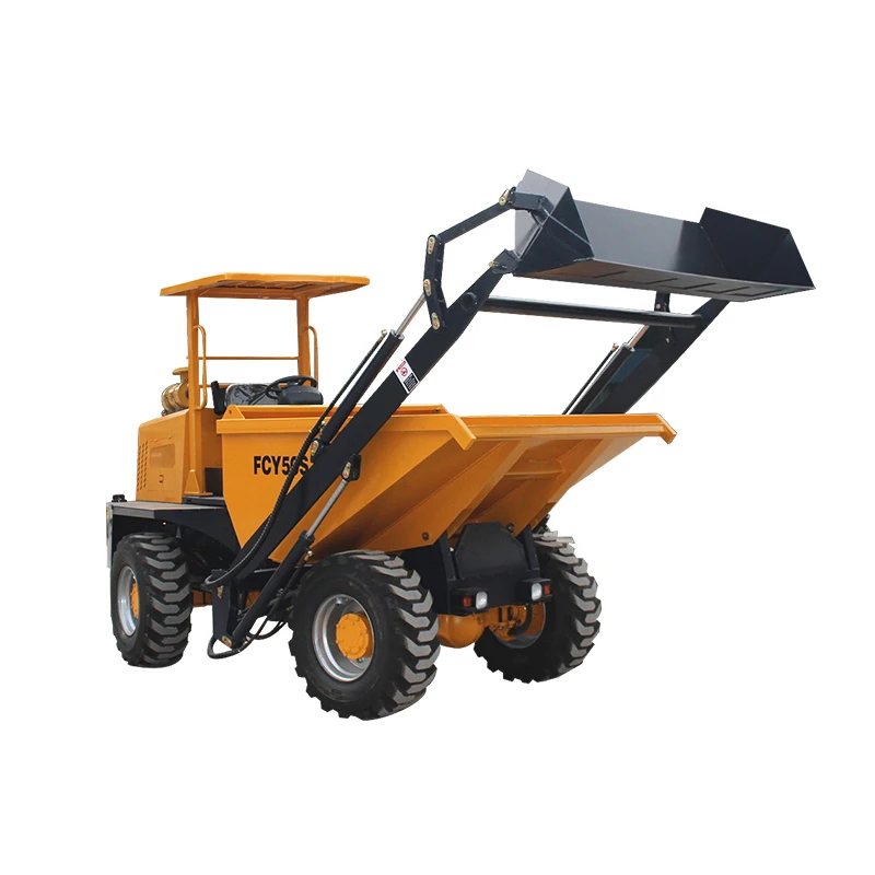 Hydraulic 4X4 Diesel Mini Truck Dumper - Efficient & Versatile