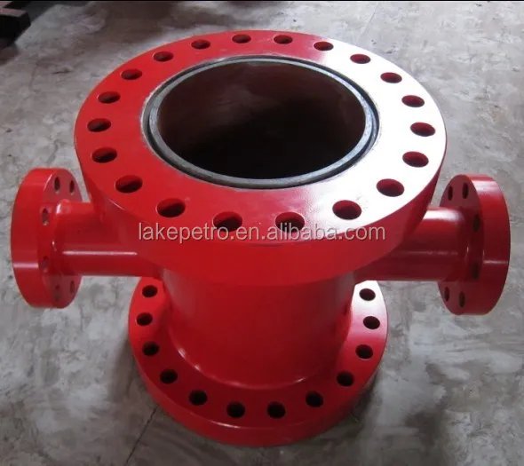 Api 6a Oilfield Wellhead Drilling Spool Casing Head With Flange - Buy ...
