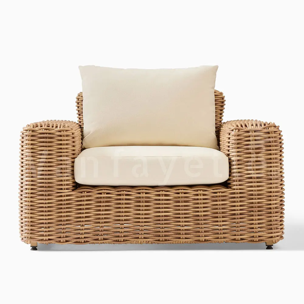 Carii Best Small Rattan Sofa Outdoor Sectional Couch Wicker Set Indoor ...
