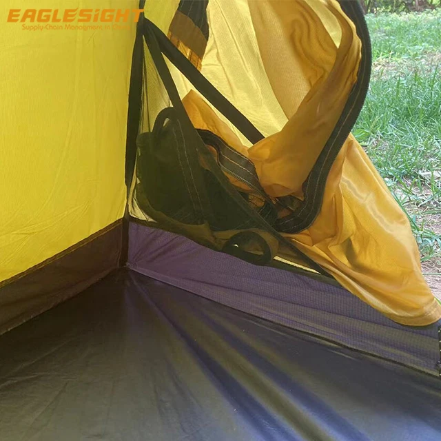 1.25KG Ultralight 1-Person Backpacking Tent - Double Layer, Waterproof ...