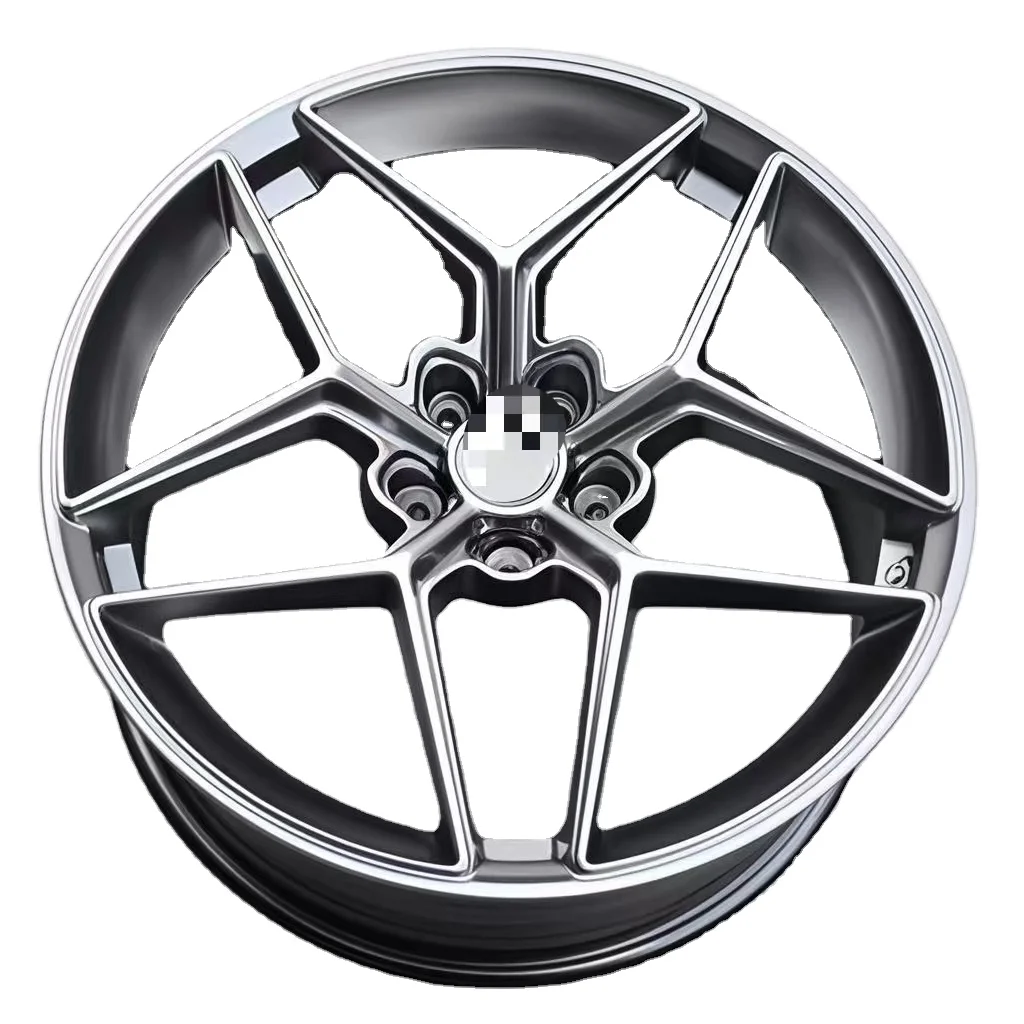 18-19 Inch Matte Black Alloy Wheels Rims 5x1143 Fit Deep Dish Flow ...