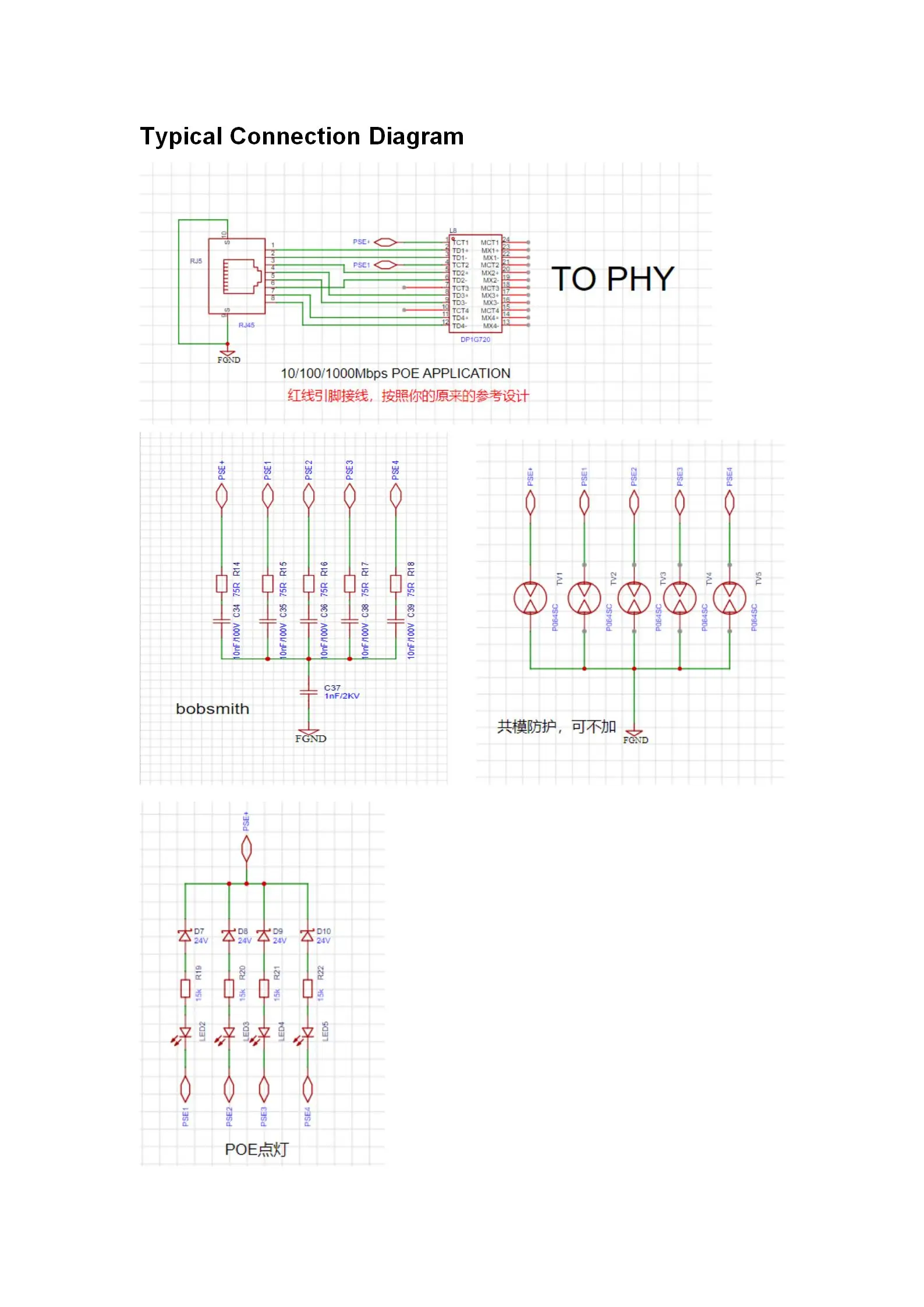 4 Port Pse Module And Each Port 30w Factory Direct Sale Poe Module ...