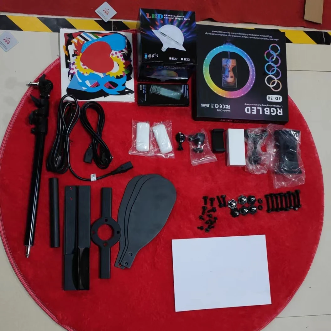 Intelligent Operation Video Booth Overhead Rgb Light Slow Motion ...