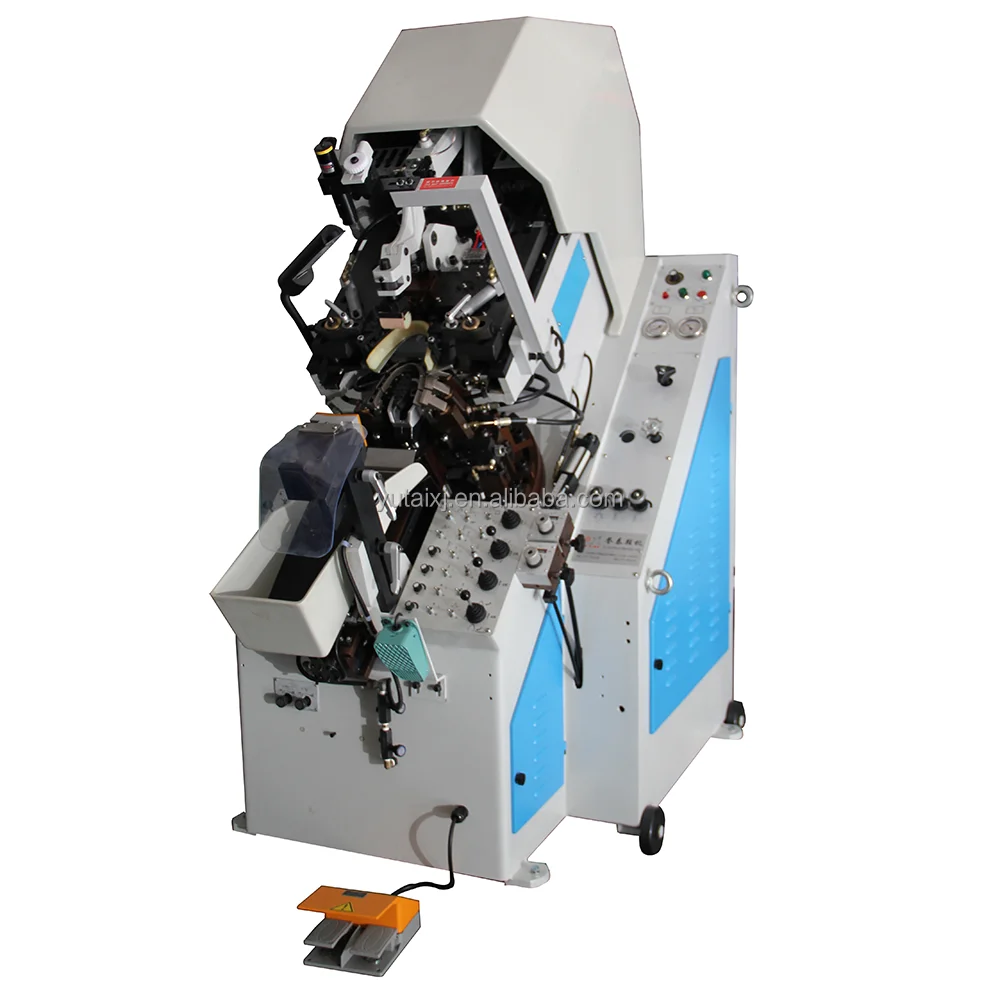 Shoe Making Machine 9 Pincers Hydraulic Automatic Toe Lasting Machine ...