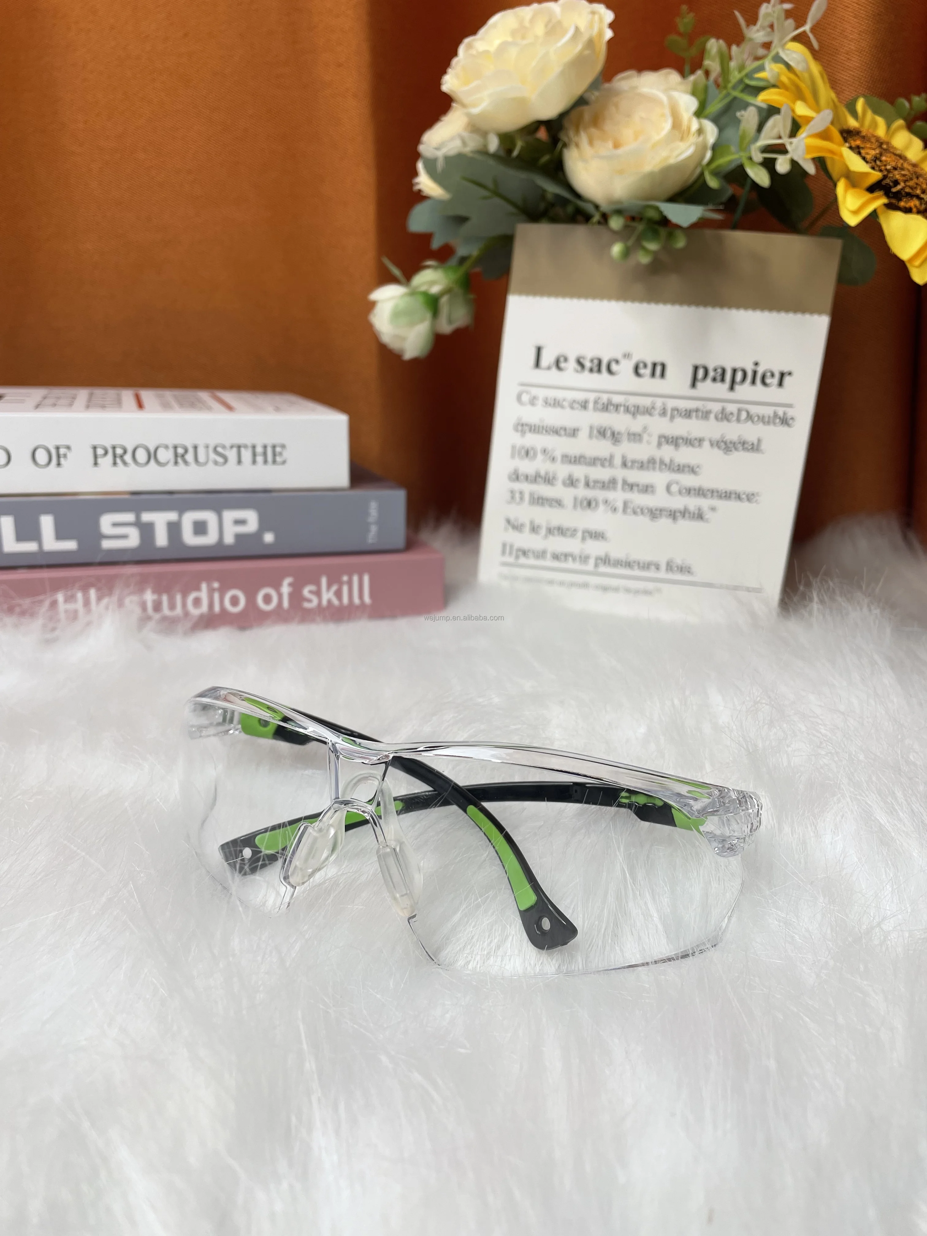 Wejump Safety Glasses - ANSI Z87.1 & CE EN166 Certified