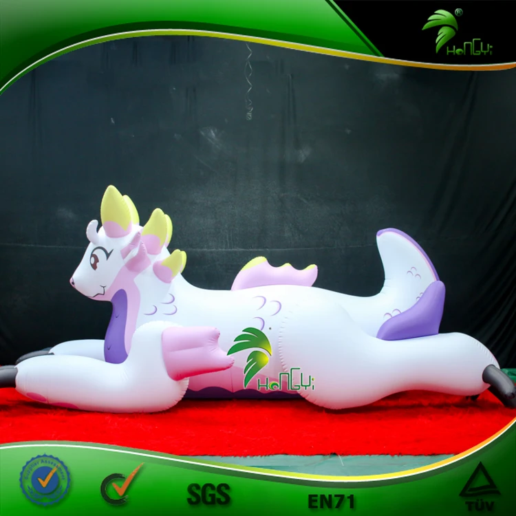 Inflatable Customized Laying Wolf Dragon Bouncer Balloon Inflatable PVC ...