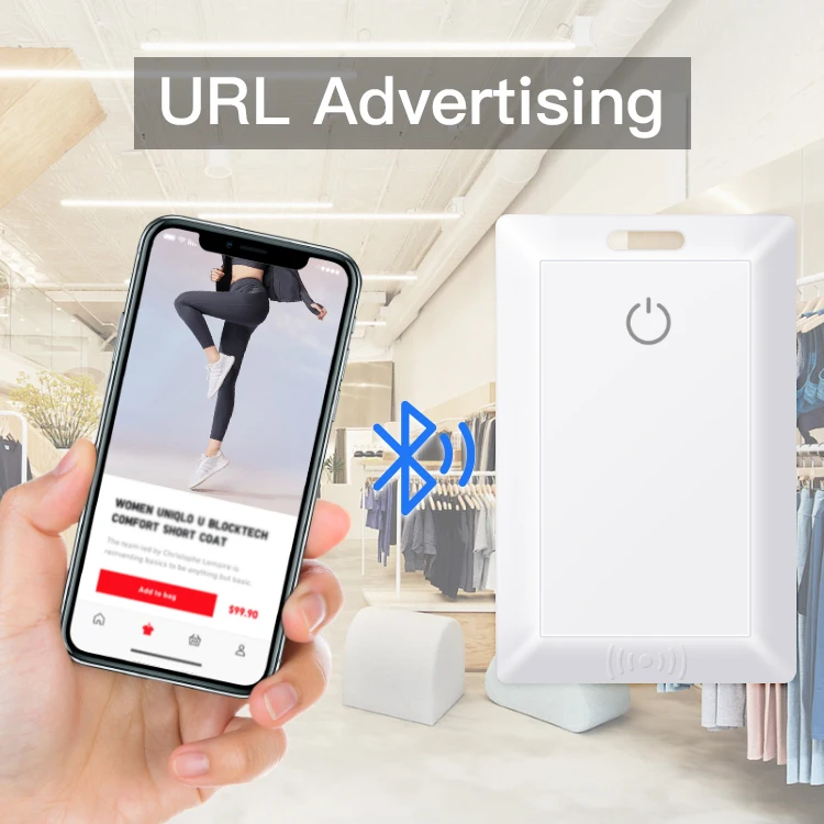 Ble Beacon Card Accelerometer Sensor Bluetooth 5.1 Beacons With Long ...