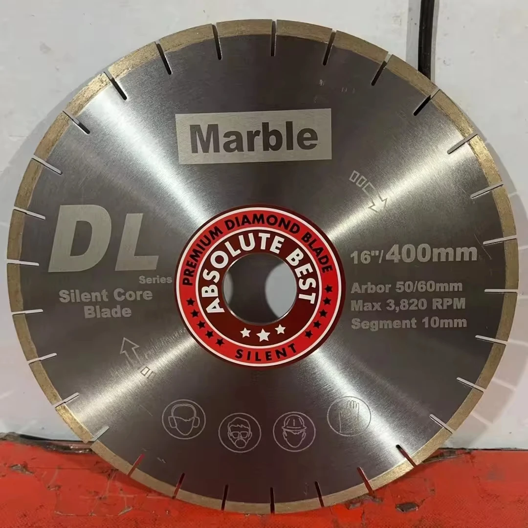 DL 350mm Marble Slab Cutting Diamond Saw Blade 400mm Tile Silent Marble ...