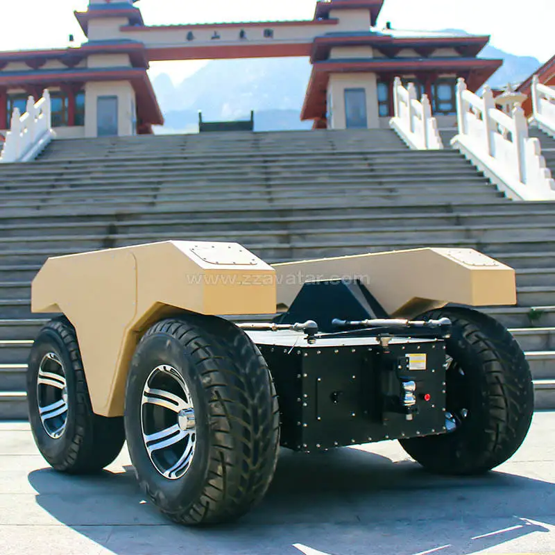 All Terrain Electric Vehicle Robot Platform 4wd Wheeled Robot Chassis ...
