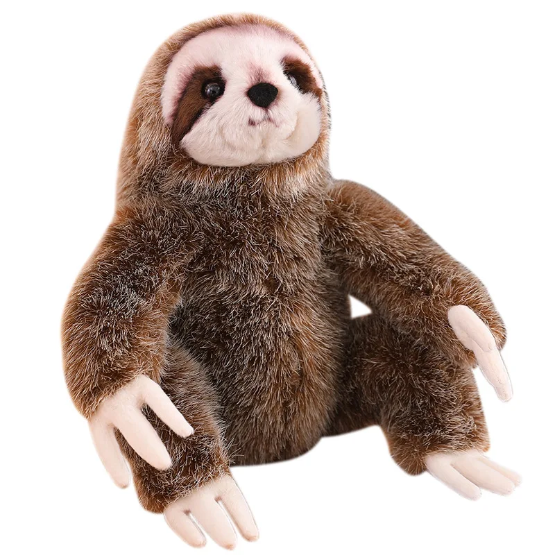 Hot Sale Wholesale Price Plush Sloth Animal Simulation Three Toed Sloth ...