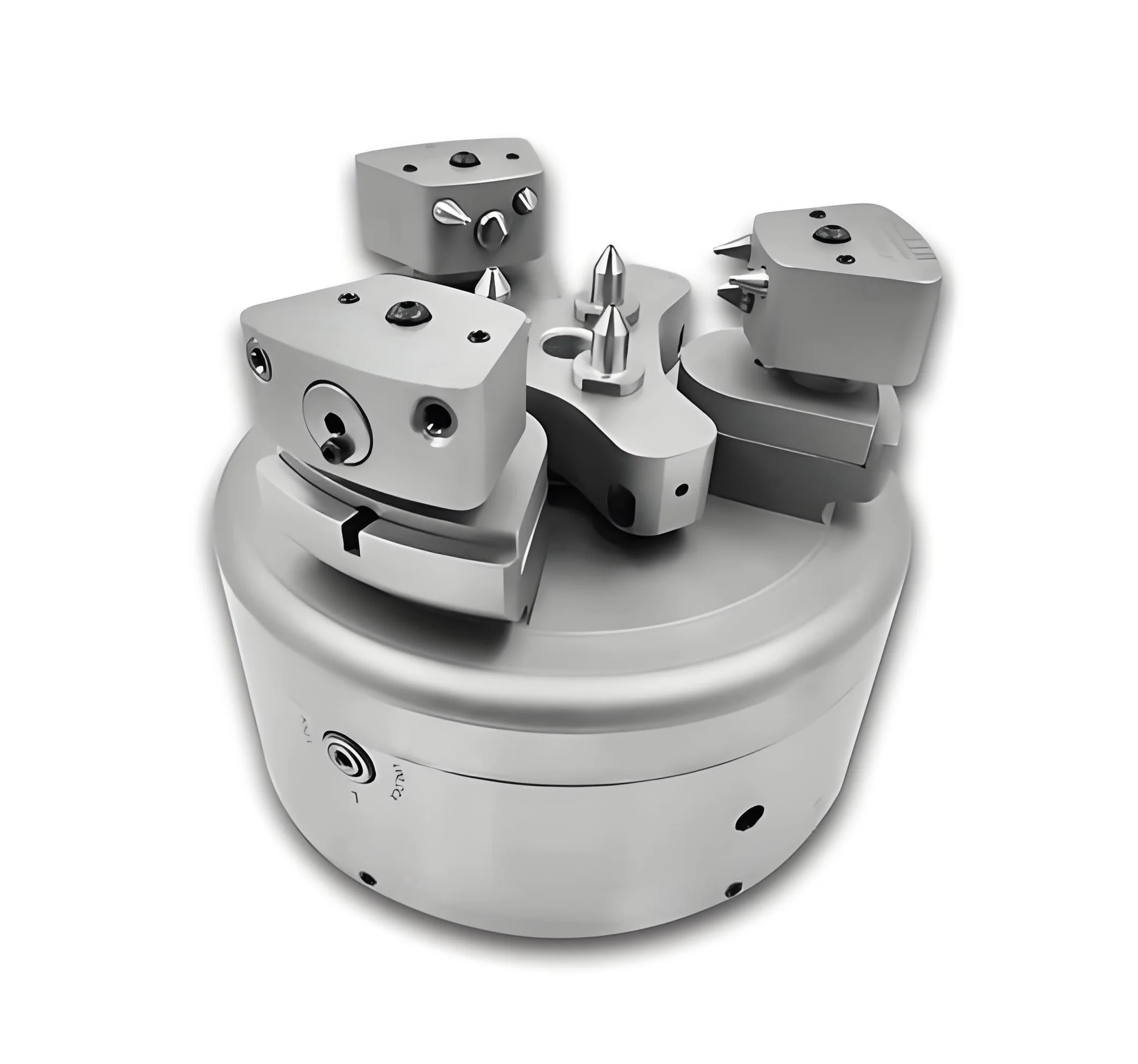 HNW End-pressing Diaphragm Steel Lathe Air Chuck 3 BDF Chuck with 6 ...