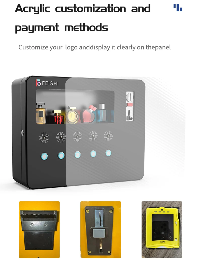Smart Perfume Vending Machine - Secure & Convenient Payment