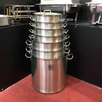 Oem Ukw Kitchenwares Large Industrial Collapsible Cooking Pots Parini ...