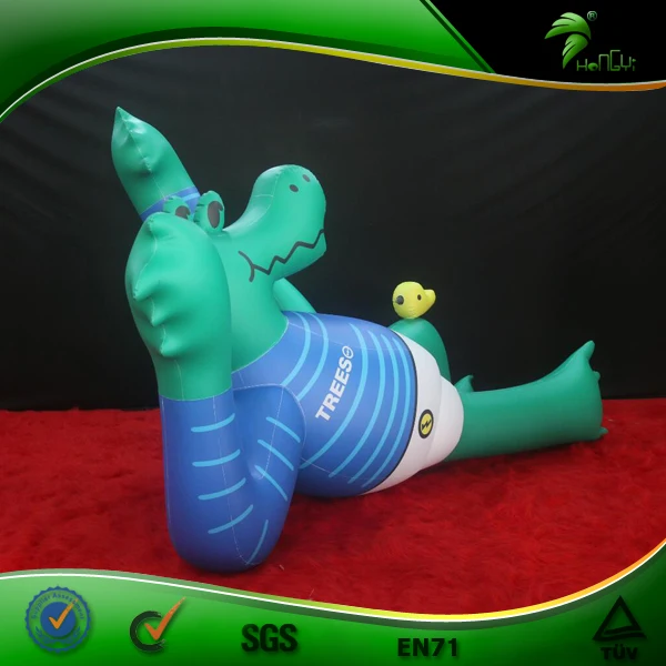 Mega Inflatable Crocodile Hongyi Inflatable Animal Pool Toy Alligator ...