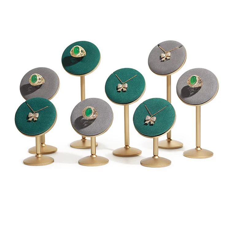 Green Elegant Single Ring Display Perfect Jewelry Photography Round ...