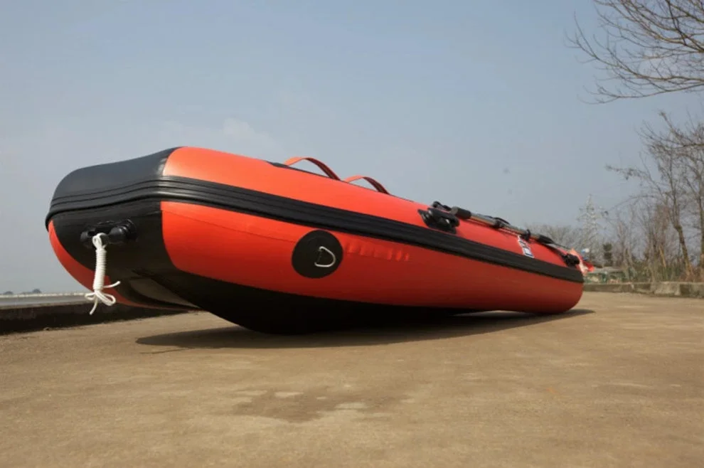 Aluminum Boat with Inflatable PVC Deck - 350kgs Capacity