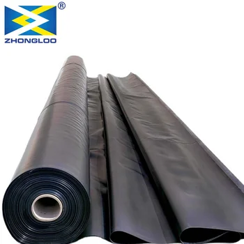 Gb Pvc Geomembranes 1mm Hdpe Smooth Geomembrane Polyethylene Plastic Gm13 Pond Liner Hdpe Pond ...