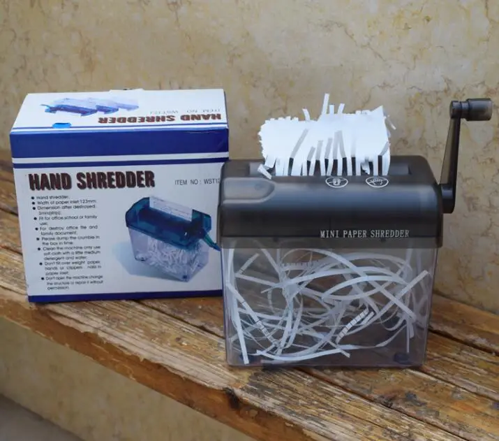 Mini Paper Shredder - Portable & Efficient Document Destruction
