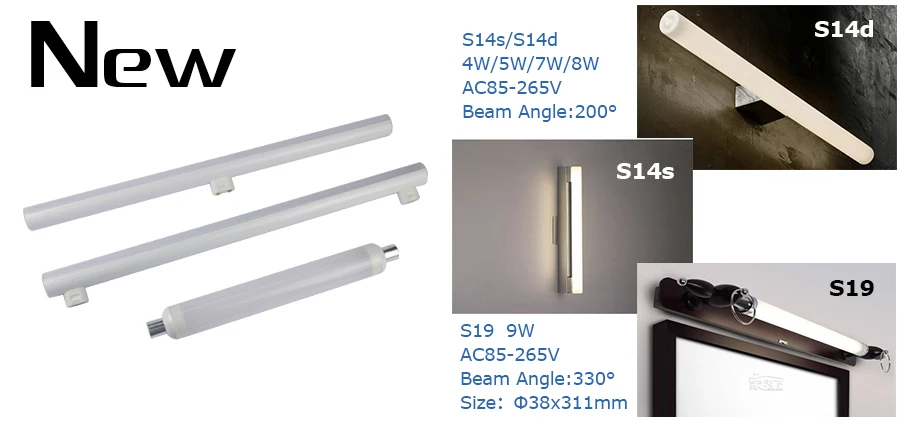 Alibaba.com: 100-277V AC 16W S14 LED tube lamp, 1000mm linear design ...