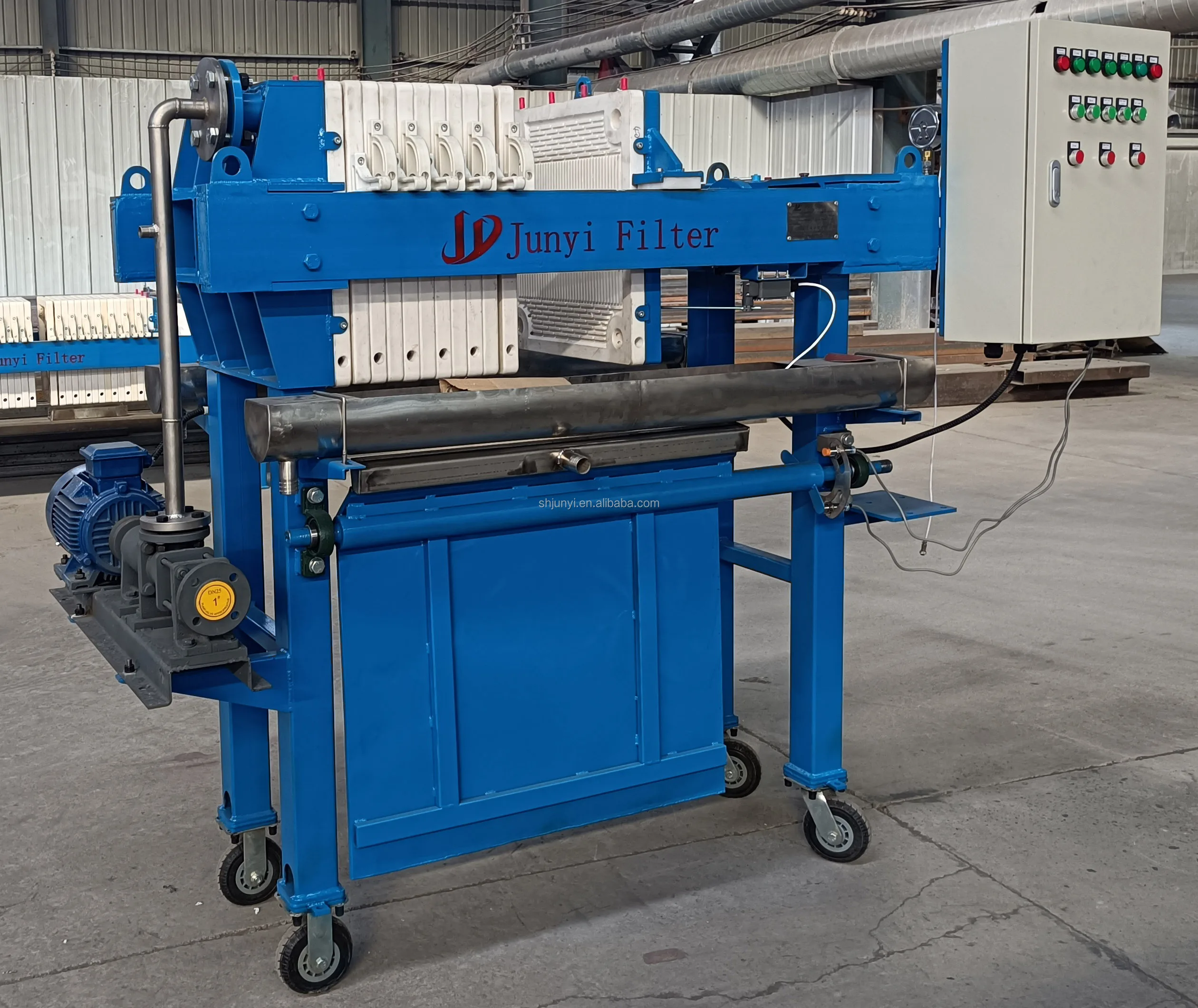 Stainless Steel High Temperature Filtration Membrane Filter Press for ...