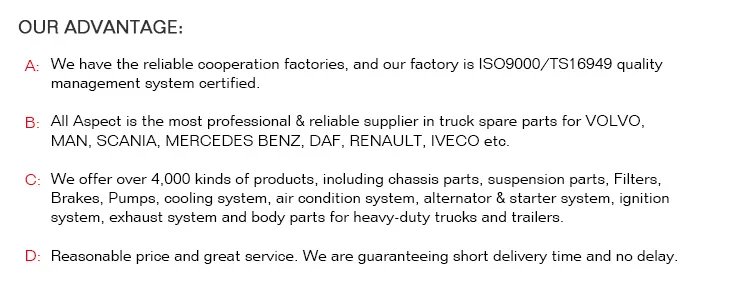 Daf Battery Switch - Reliable Auto Parts from AAPARTS