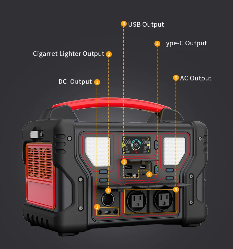 Mini Sistema Solar En Red,500w,600w,700w,Para Balcón,Jardín,Kits De ...
