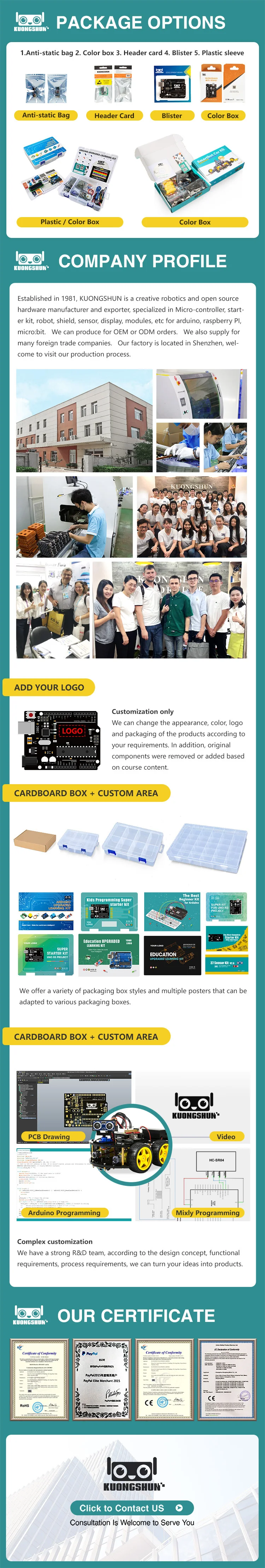 ACEBOTT ESP32 IOT Projects - Smart Home Starter Kit