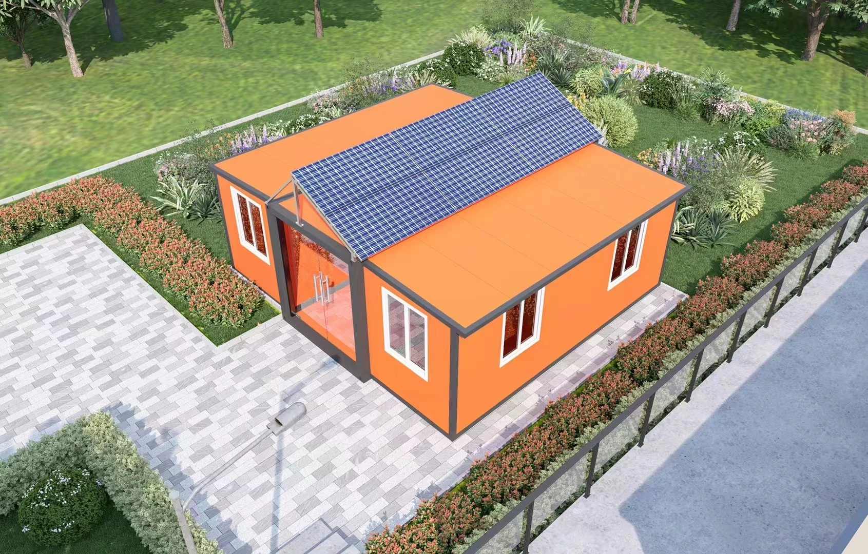 20ft Expandable Container Warehouse House - SSD Solutions